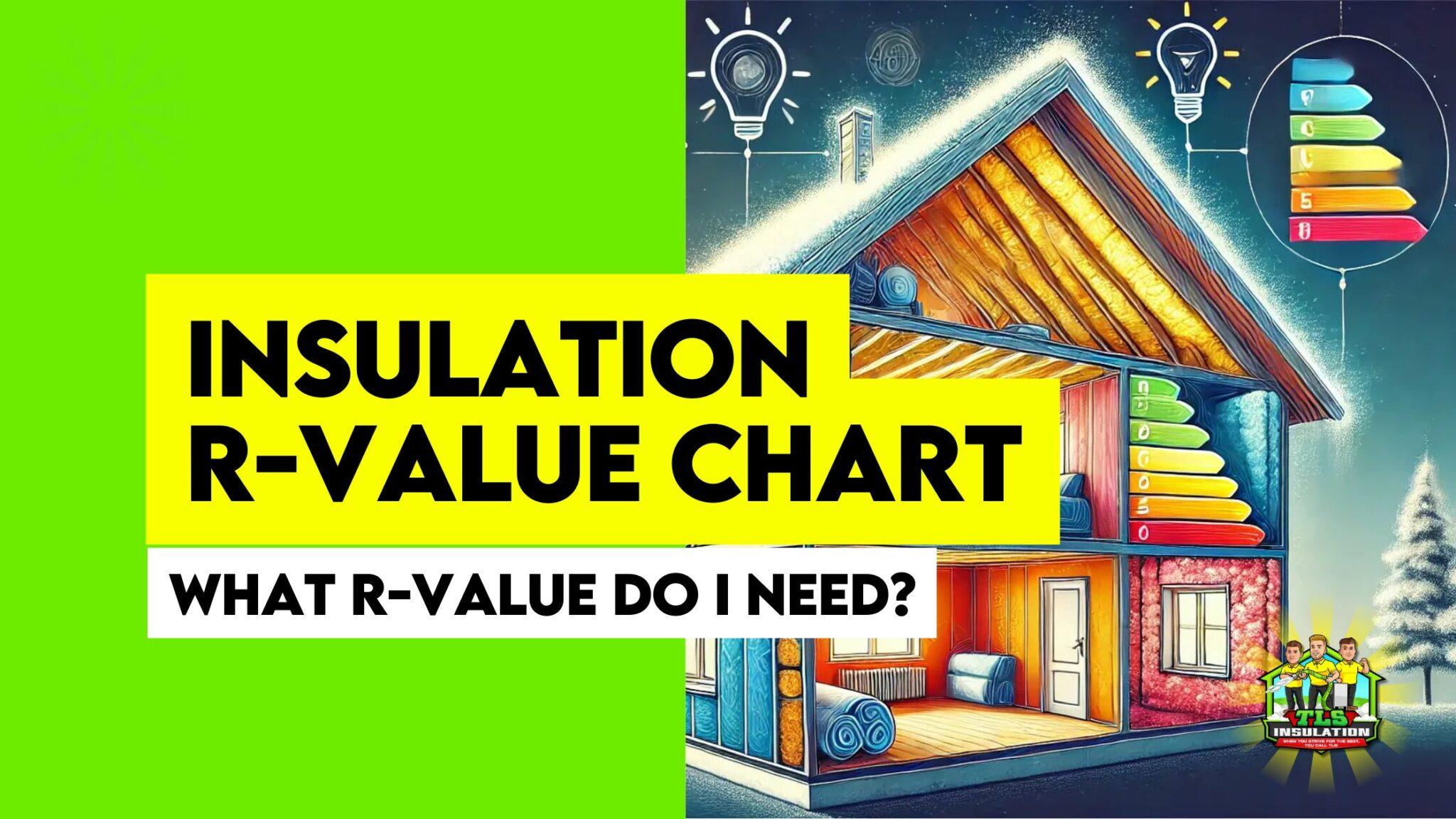 Insulation R-Value Chart - What R-Value Do I Need - TLS Insulation